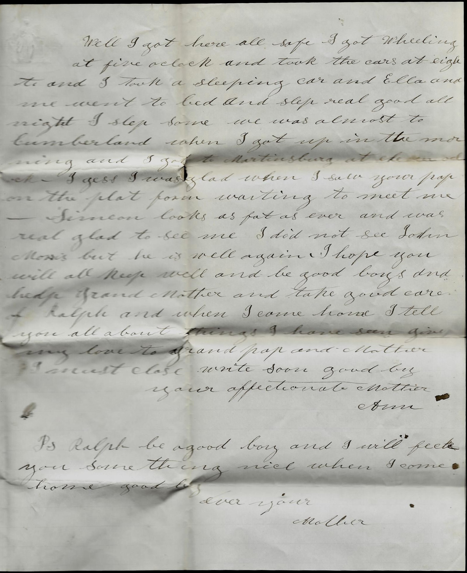 1863: William B. Kirk to Cyrus H. Kirk | Spared & Shared 23