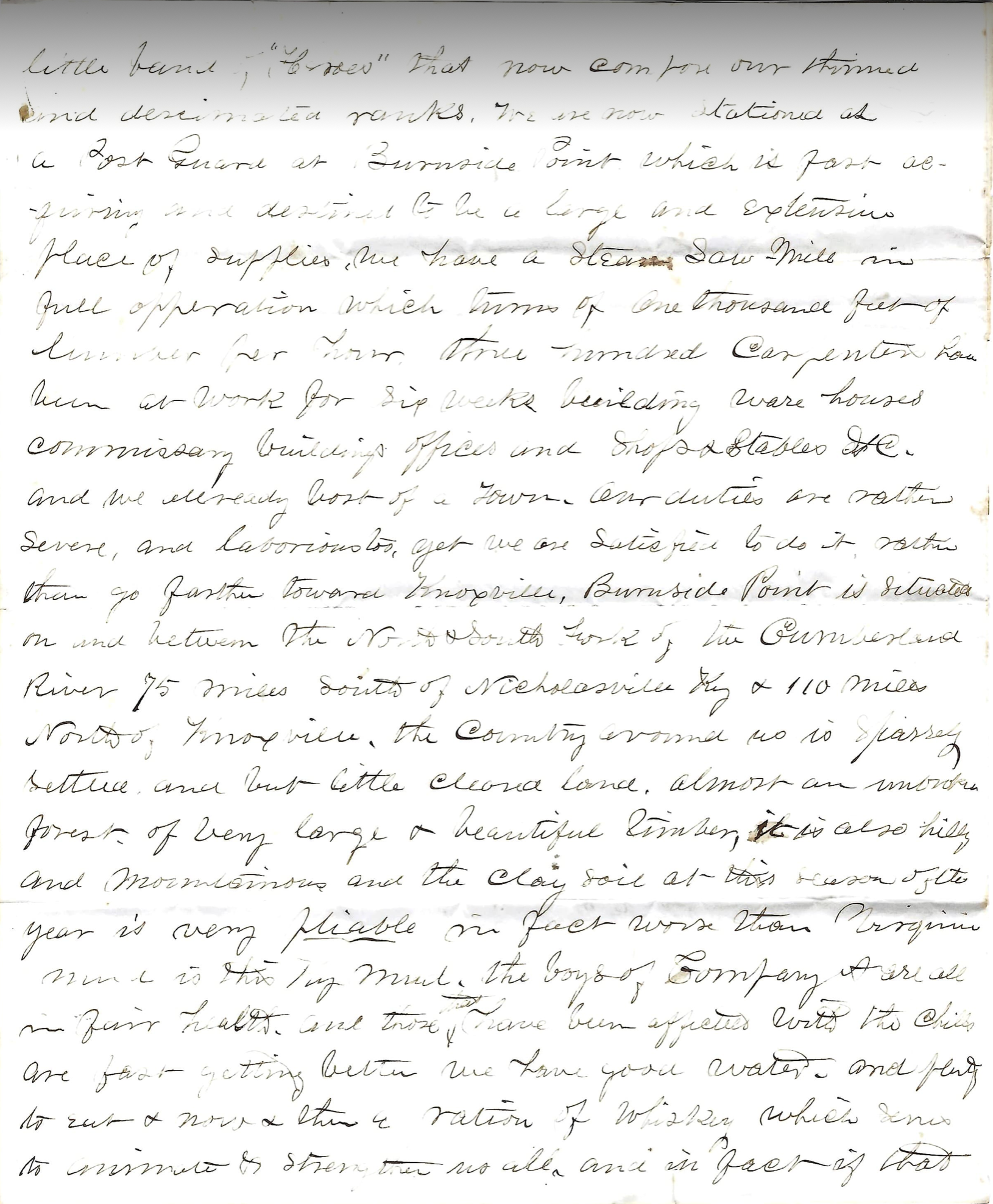 1864: Peleg Edwin Peckham to David R. Keyon | Spared & Shared 23