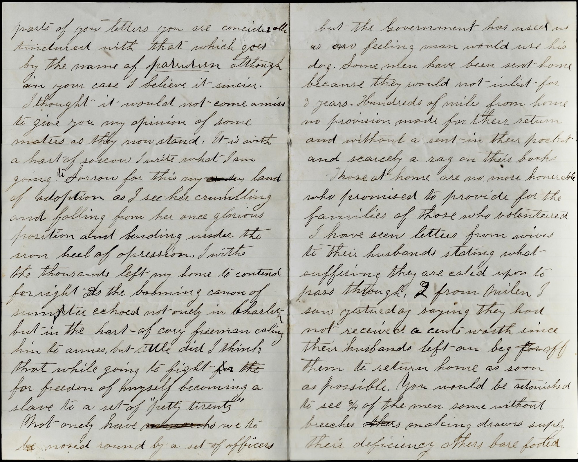 1861: Thomas W. Powell to Olive Powell | Spared & Shared 23