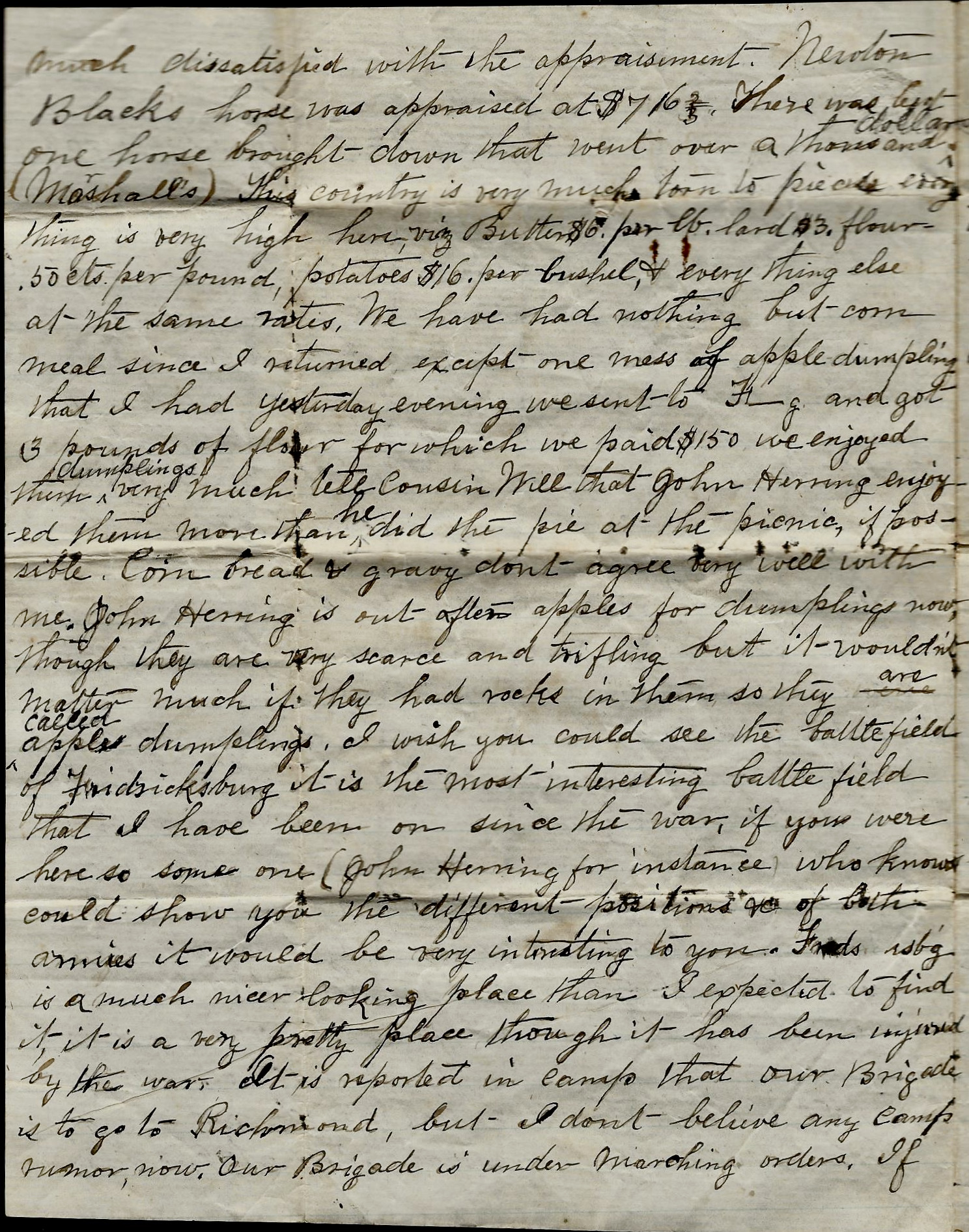 1863: John Rison Gibbons to his Father | Spared & Shared 23