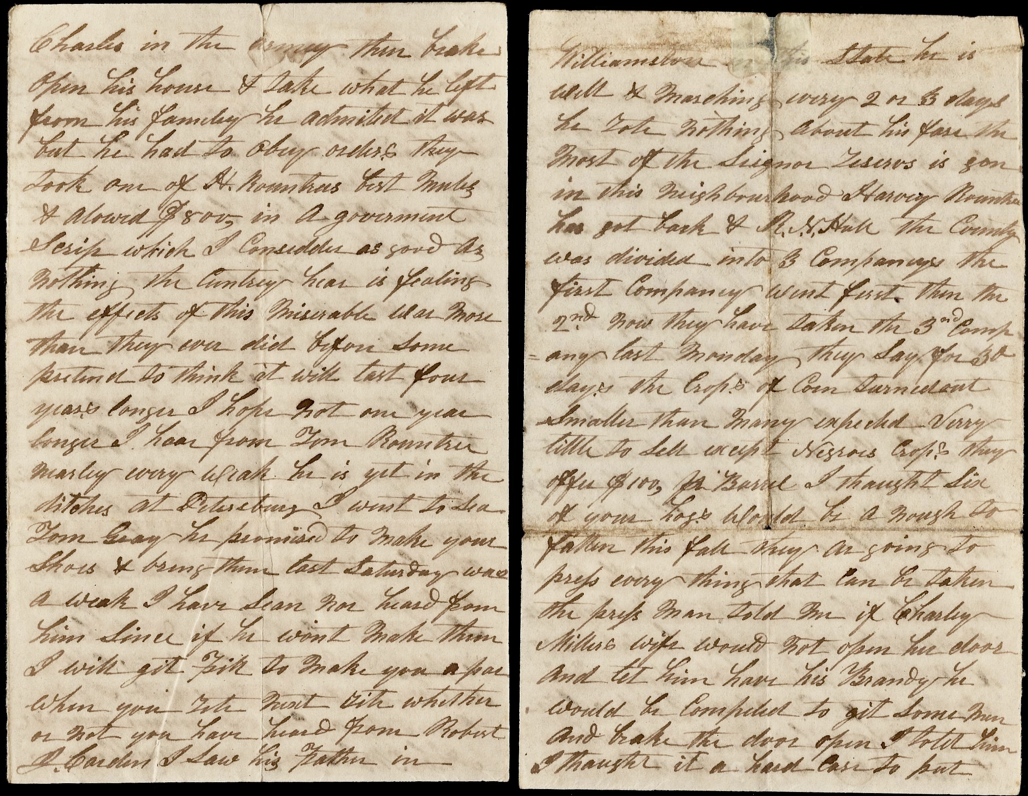 1864: William J. Gray to Alexander Gray | Spared & Shared 23