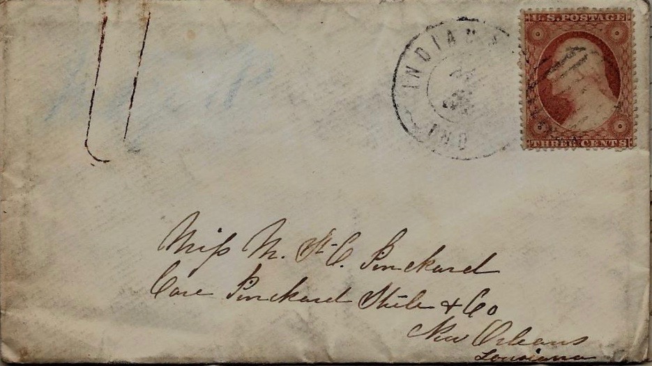 1861: Kate (Pinckard) Greenleaf to Margaret St. Clair Pinckard | Spared ...