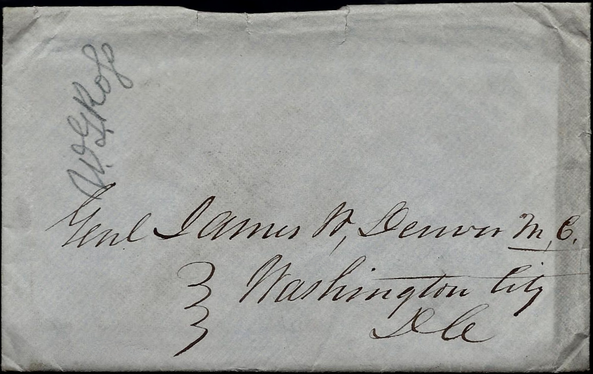 1856: William George Ross to James William Denver | Spared & Shared 23