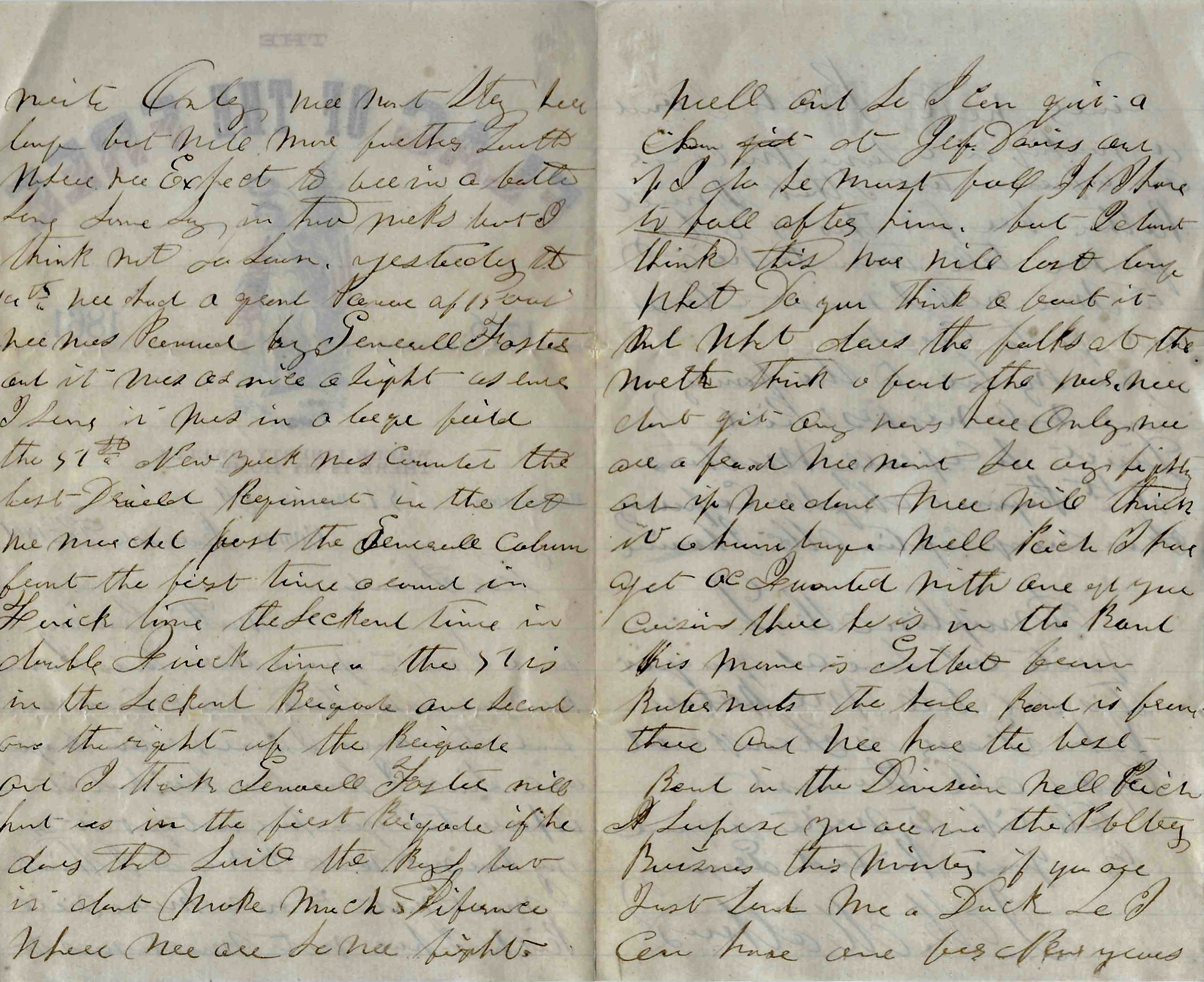 1861: Joseph M. Mathews to Richard Gregory | Spared & Shared 23