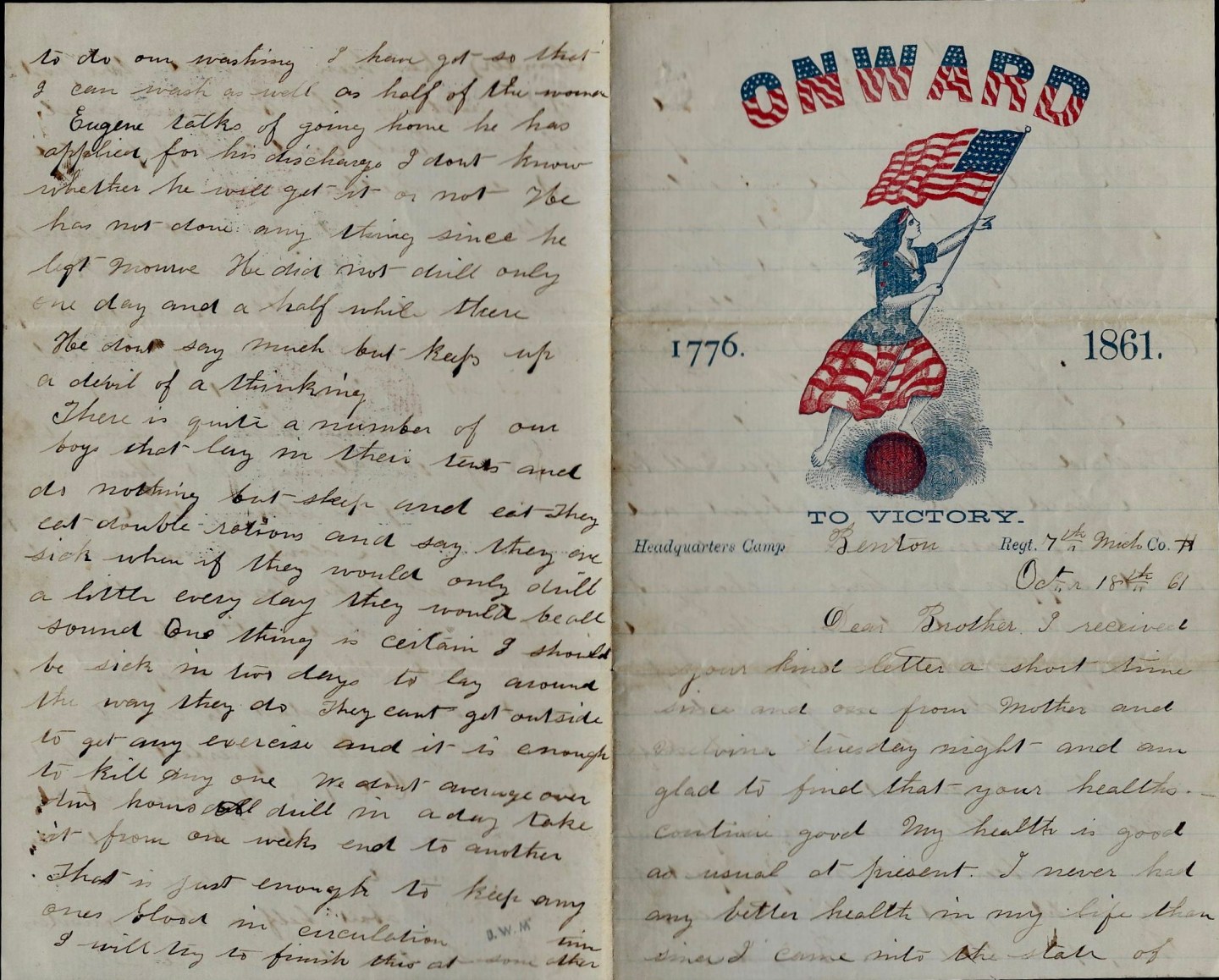 7th Michigan Infantry | Spared & Shared 23