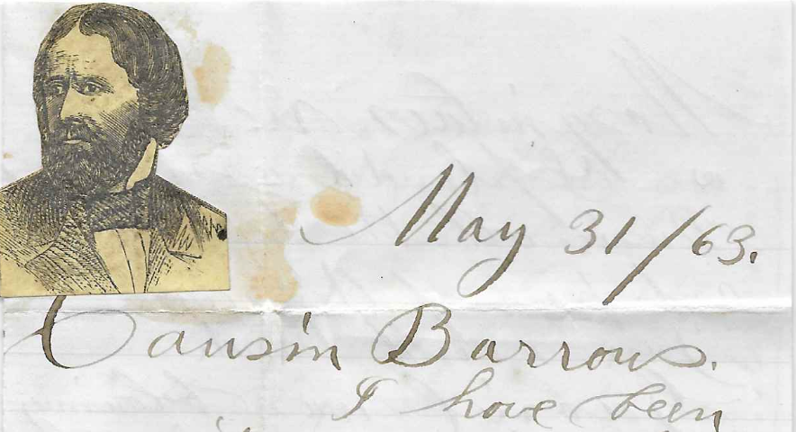 1863: William Russell Dunham to Warren Snow Barrows | Spared & Shared 23