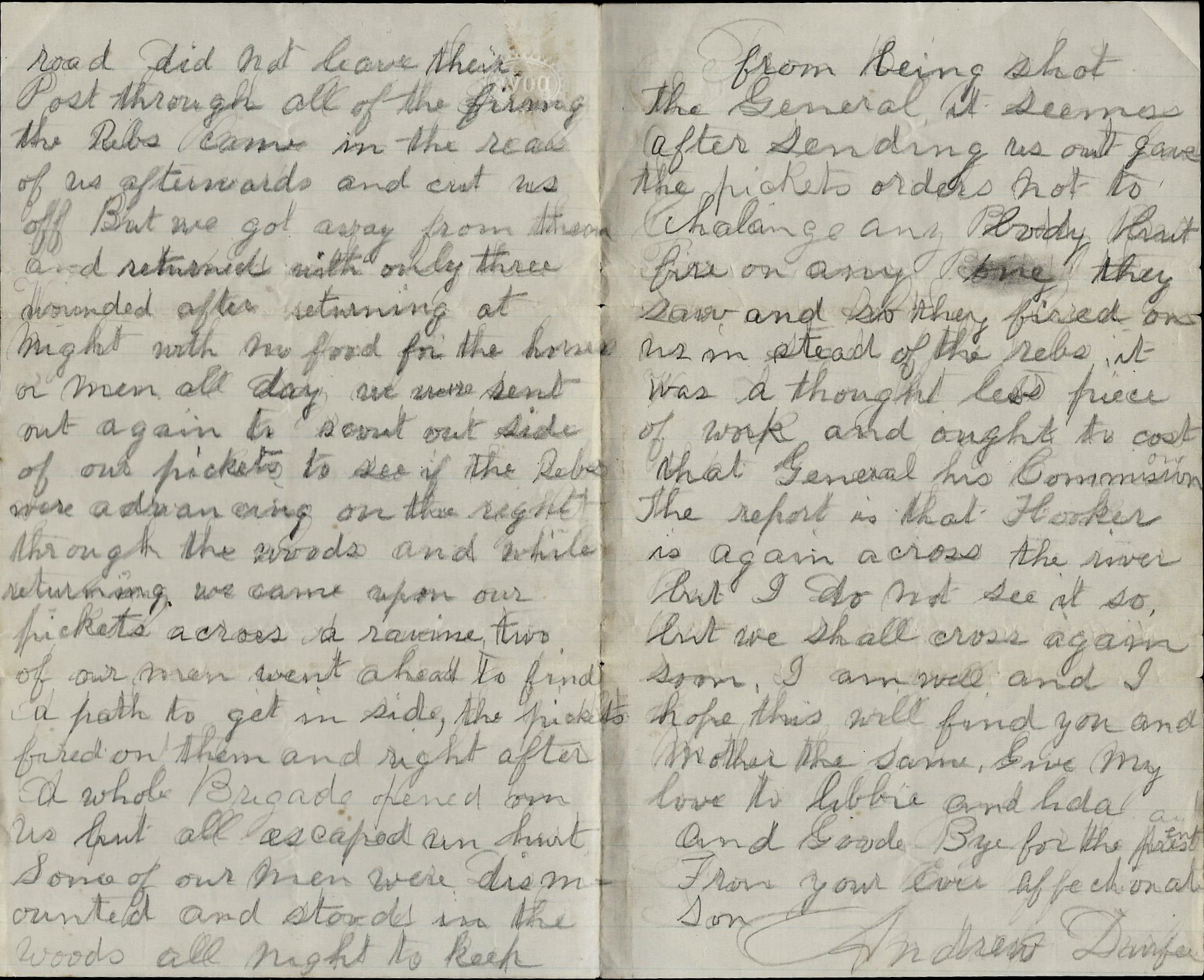 1863: Andrew Durfee to Stephen Durfee | Spared & Shared 23