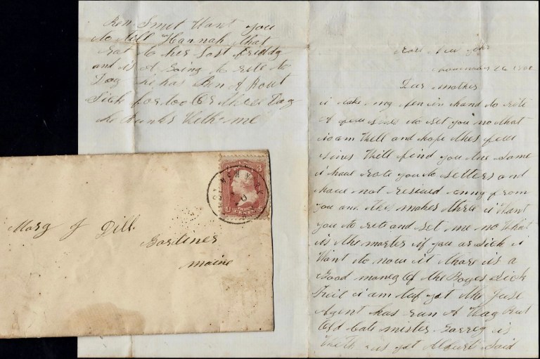 1862-65: Charles William Dill to Mary Jane (Marson) Dill | Spared ...