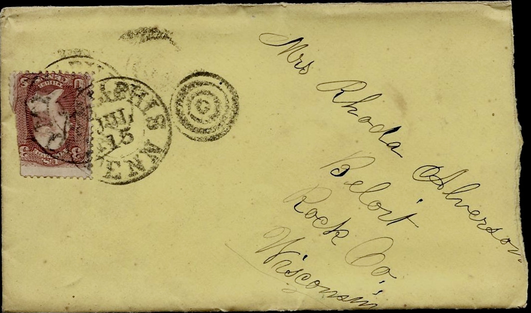 1864: Henry Clark Alverson to Rhoda (Snow) Alverson | Spared & Shared 23