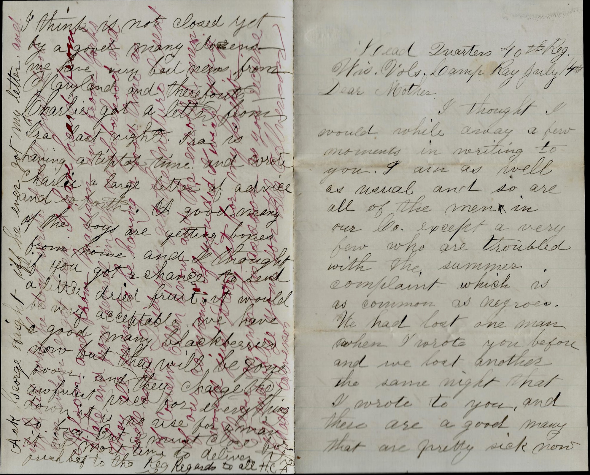 1864: Henry Clark Alverson to Rhoda (Snow) Alverson | Spared & Shared 23