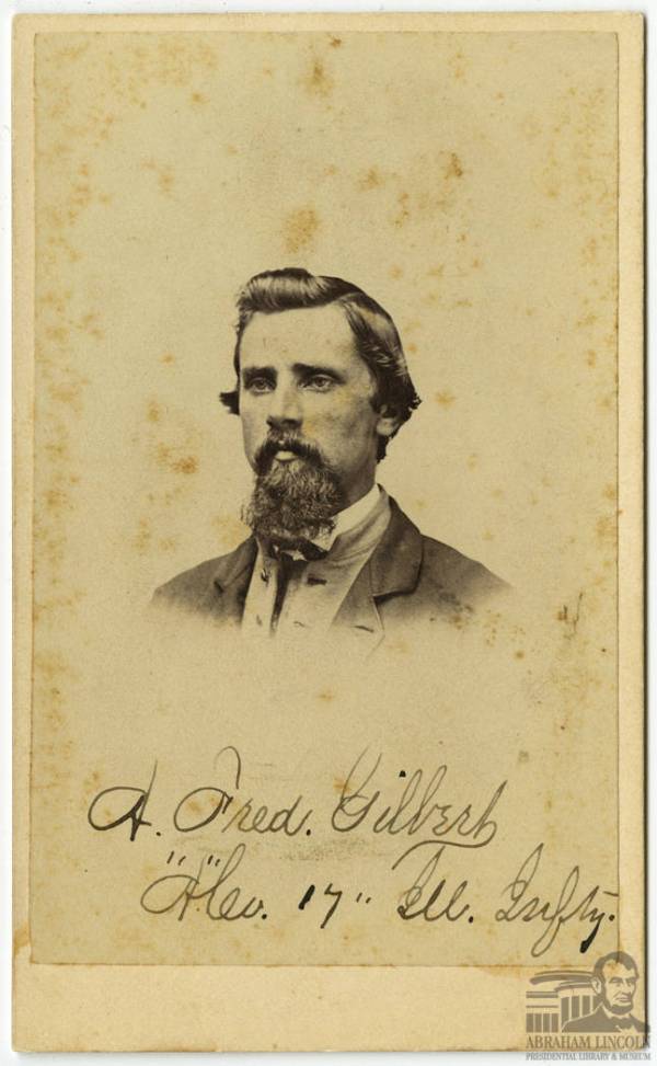 1864: Aaron Frederick Gilbert to Frank F. Peats | Spared & Shared 23