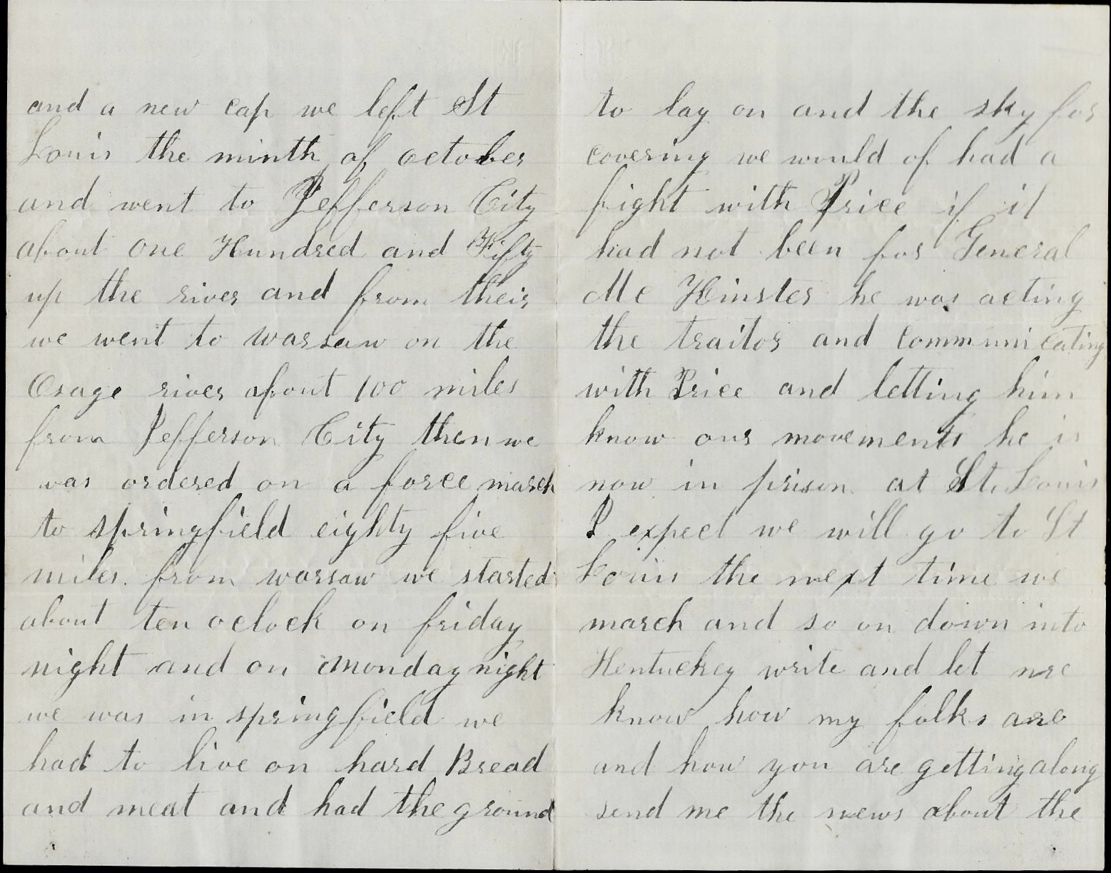 1861: Benjamin F. Wright to his Brother | Spared & Shared 23