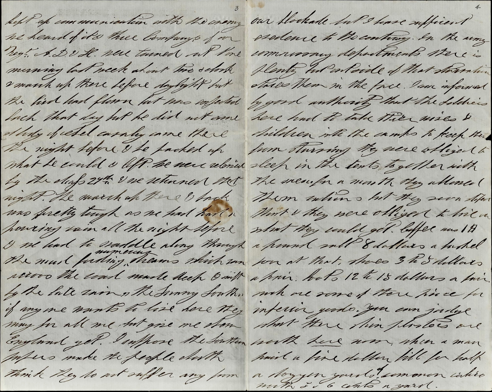 1862: Andrew Jackson Clark to his Brother | Spared & Shared 23