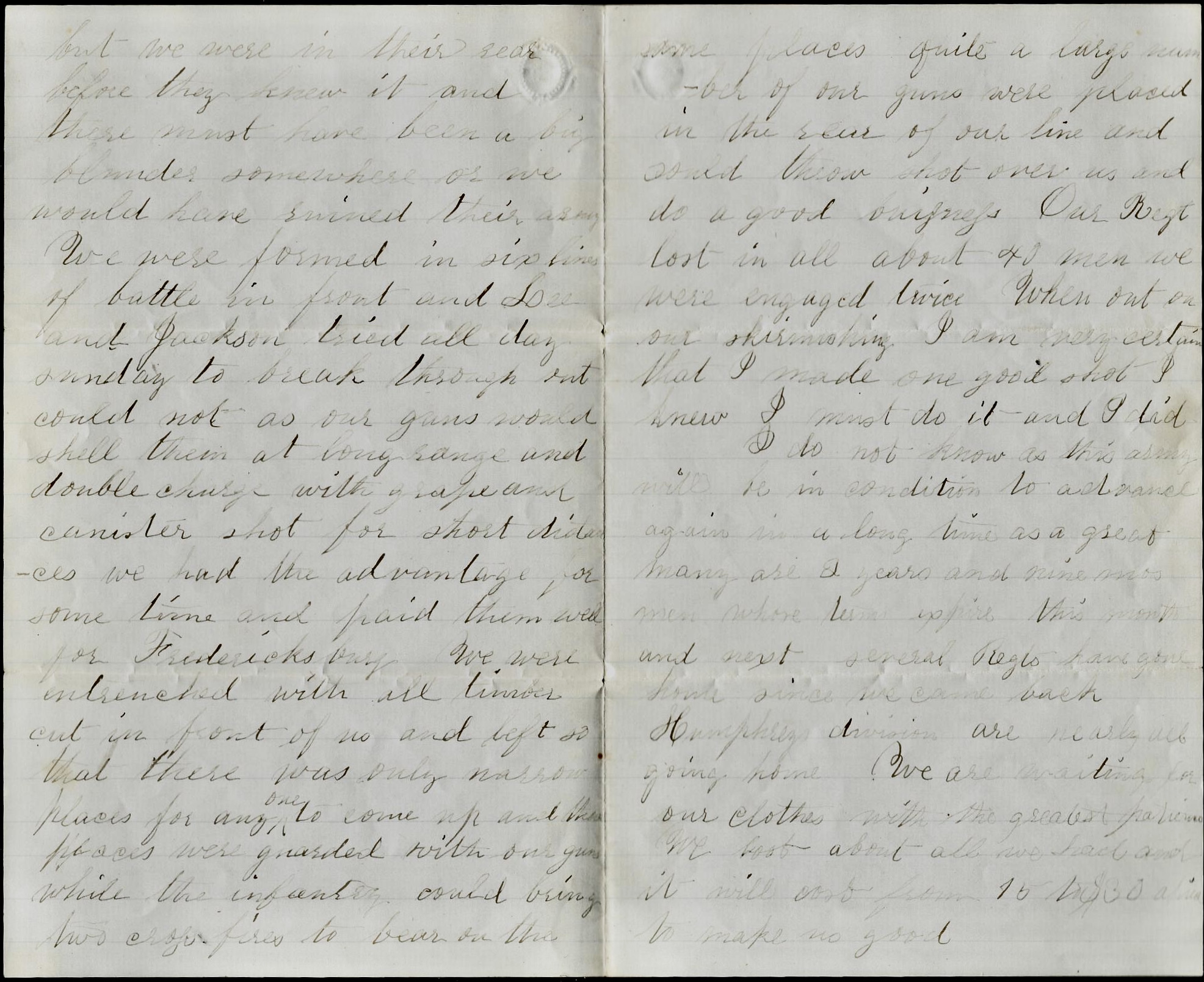 1862-63: “George” to his family at Home | Spared & Shared 23