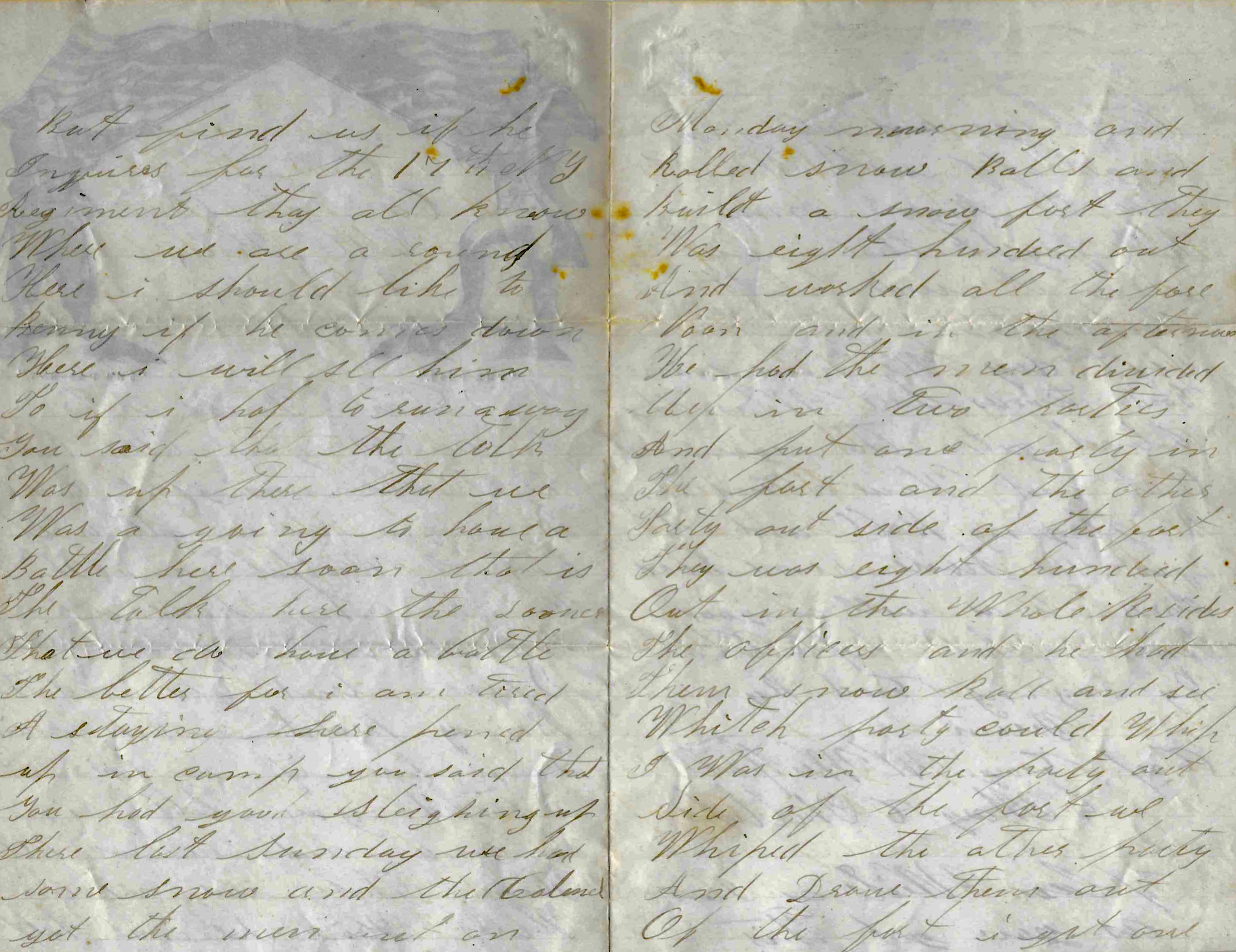 1862: George W. Westfall to Mary Catherine Phillips | Spared & Shared 23