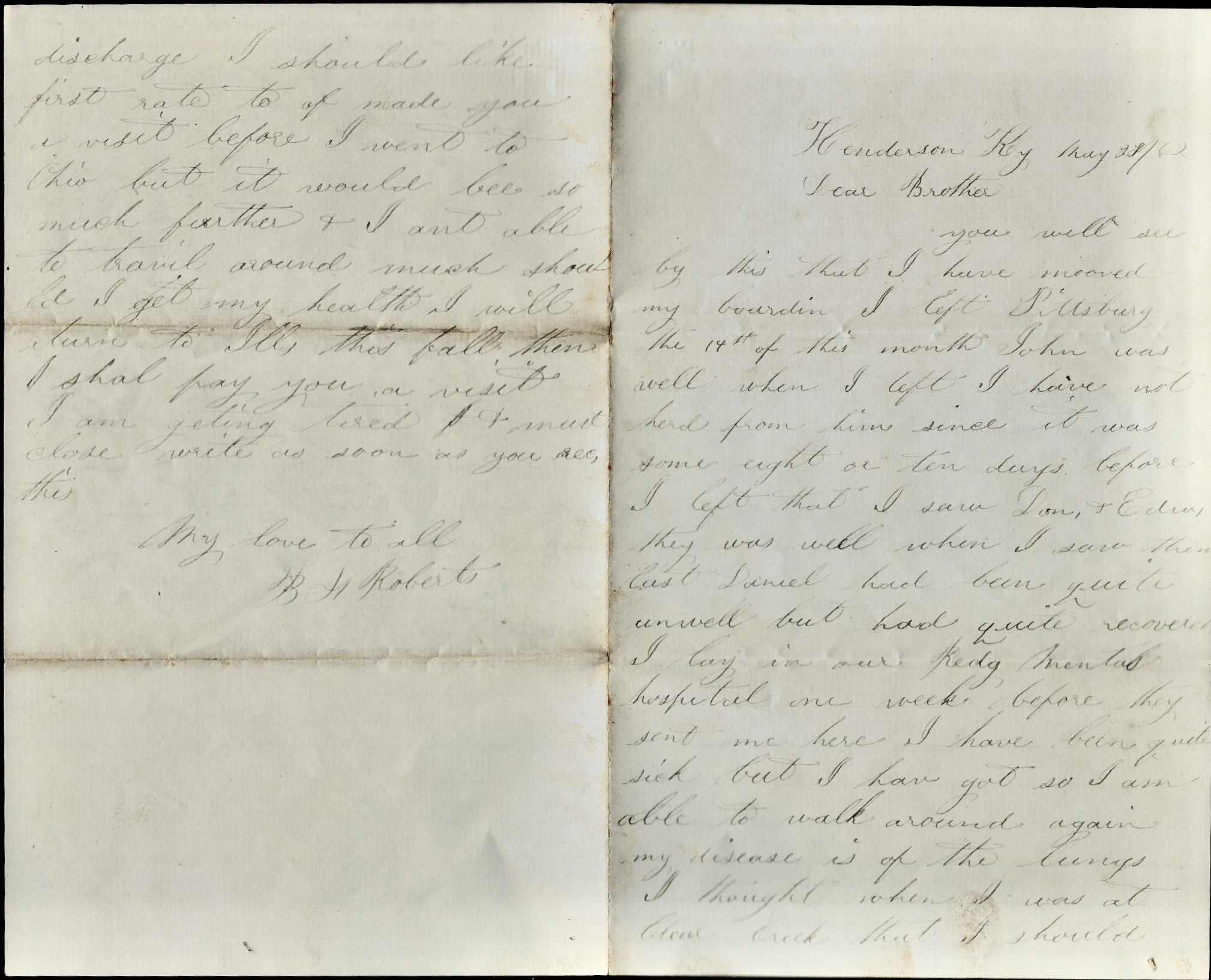 1862: Benjamin F. Roberts to his Brother | Spared & Shared 23
