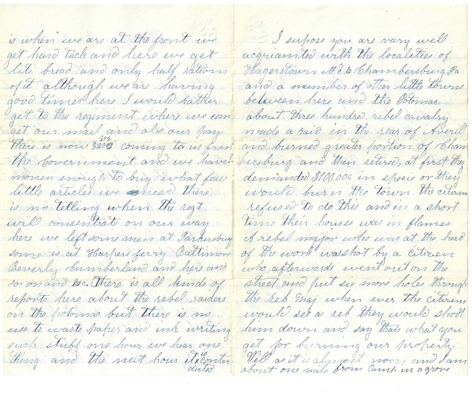 1864: Joseph H. Corbin to his Father | Spared & Shared 23