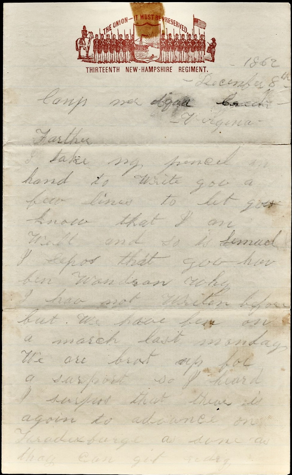 1862: Amaziah Joshua Foss to Woodbury Marden Foss | Spared & Shared 23