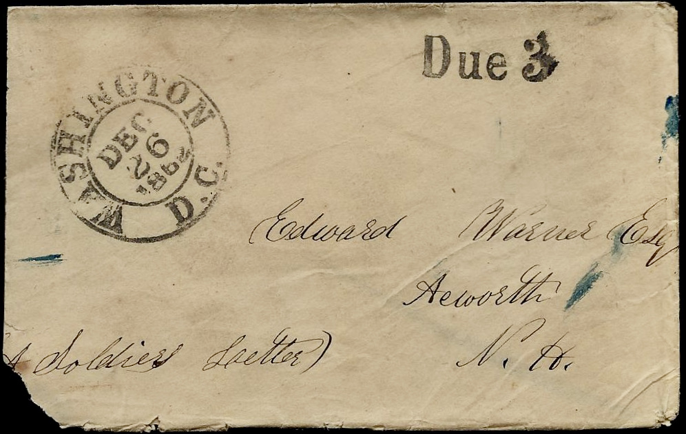 1862: Daniel Wilson George to Edward Warner | Spared & Shared 23