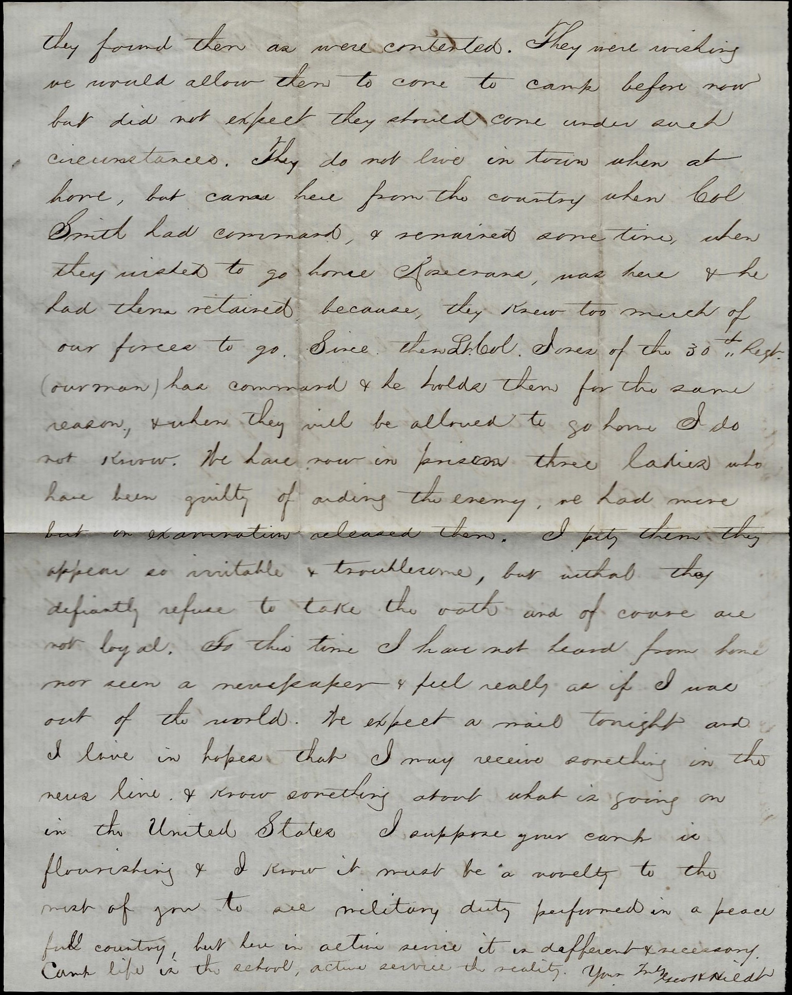 1861: George Henry Hildt to Alida Braucher | Spared & Shared 23