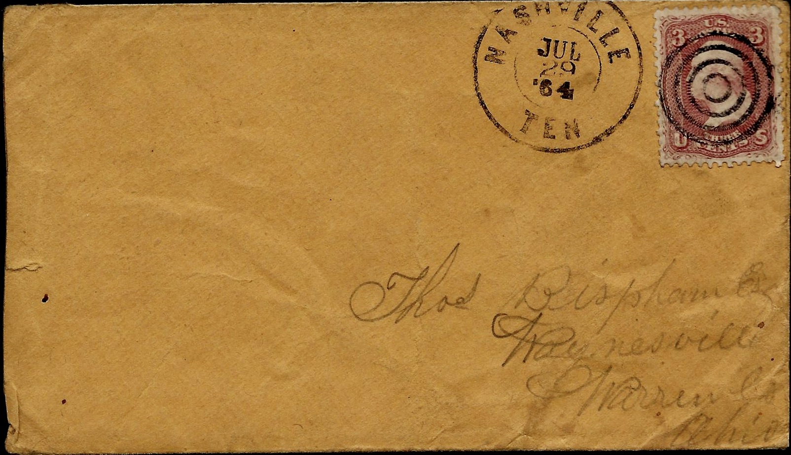 1864: Thomas E. Bispham to his Parents | Spared & Shared 23