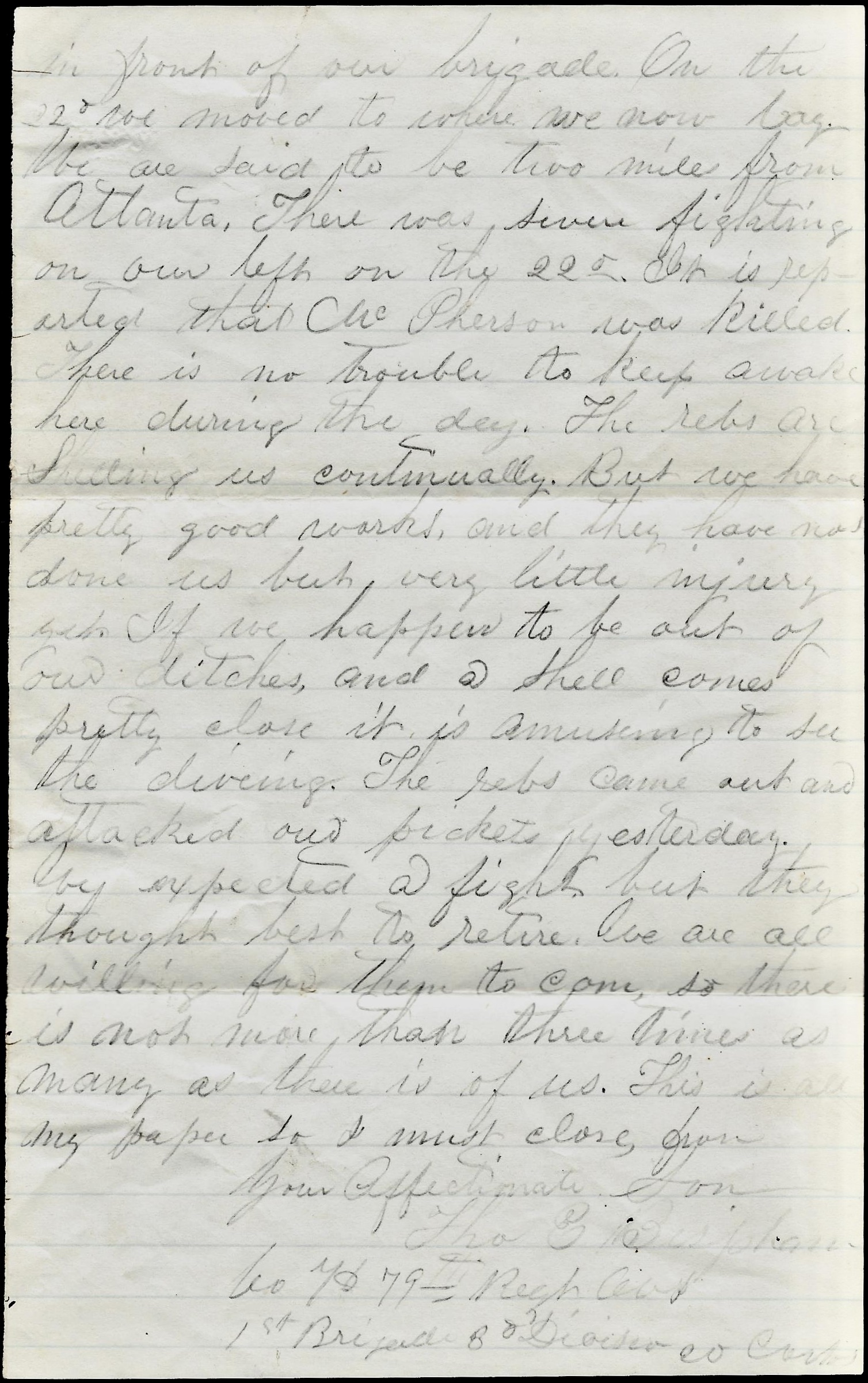 1864: Thomas E. Bispham to his Parents | Spared & Shared 23