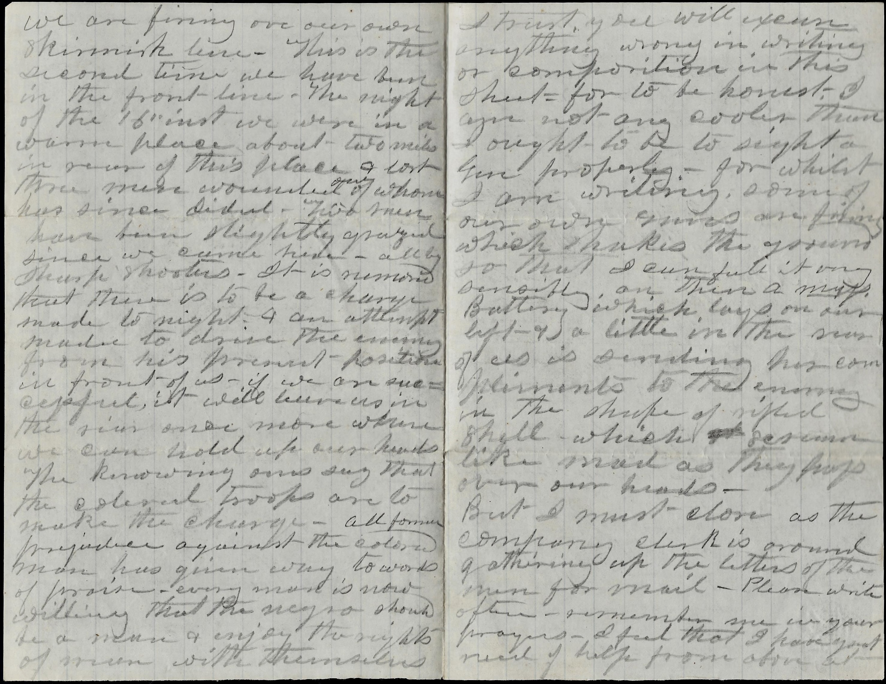 1864: David Hopkins to his Sister | Spared & Shared 23