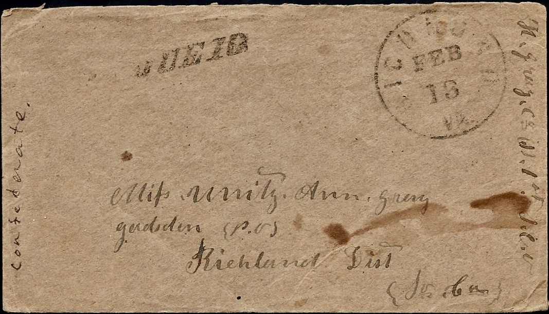 1865: Henry Gray to Unity Anne Gray | Spared & Shared 23