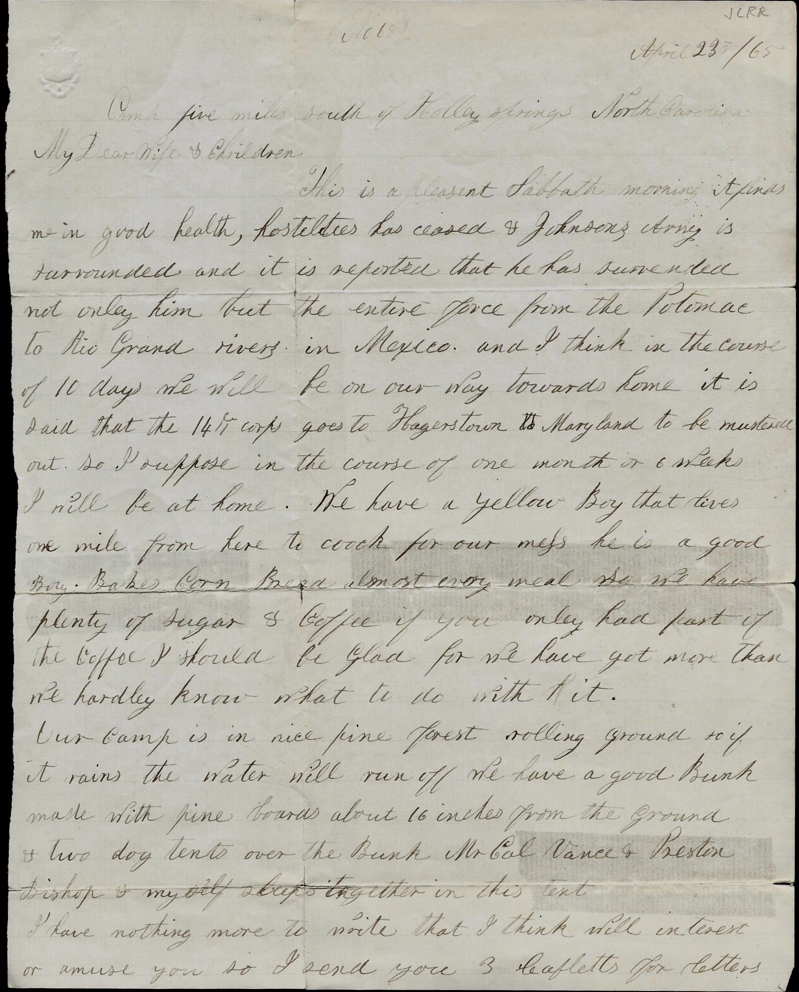 1865: John Smith Carter to Sabrina Butler (Barton) Carter | Spared ...
