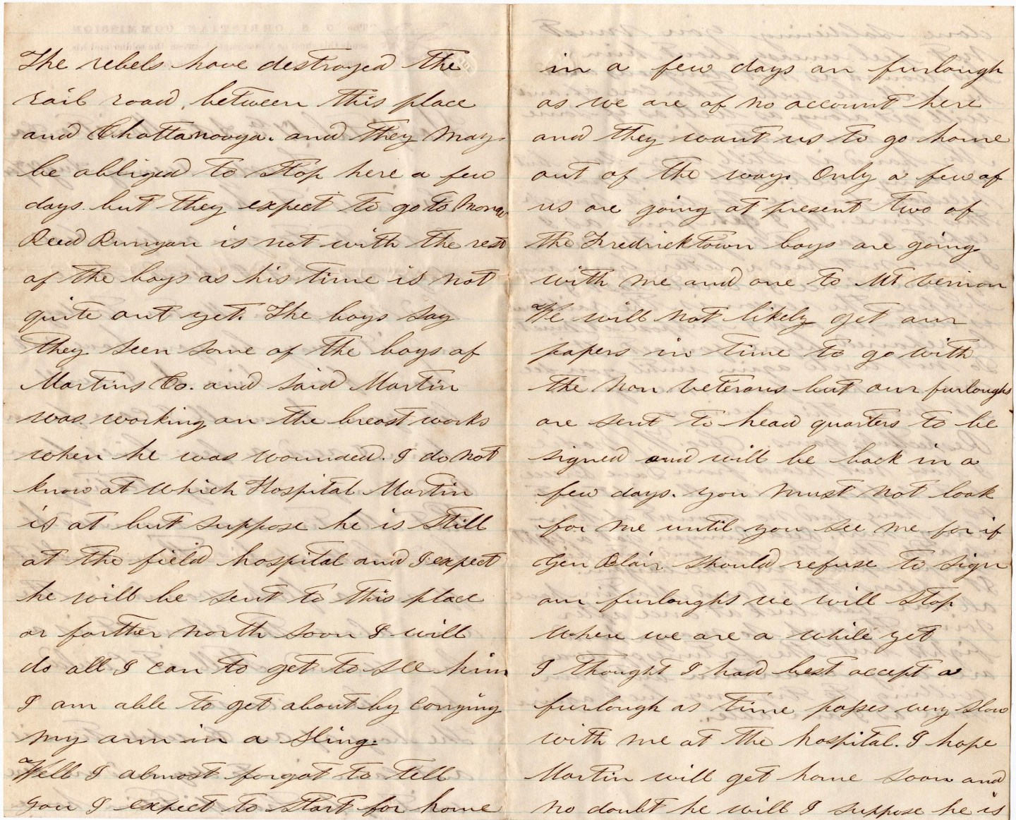 1861-64: George W. Modie to his Parents | Spared & Shared 23