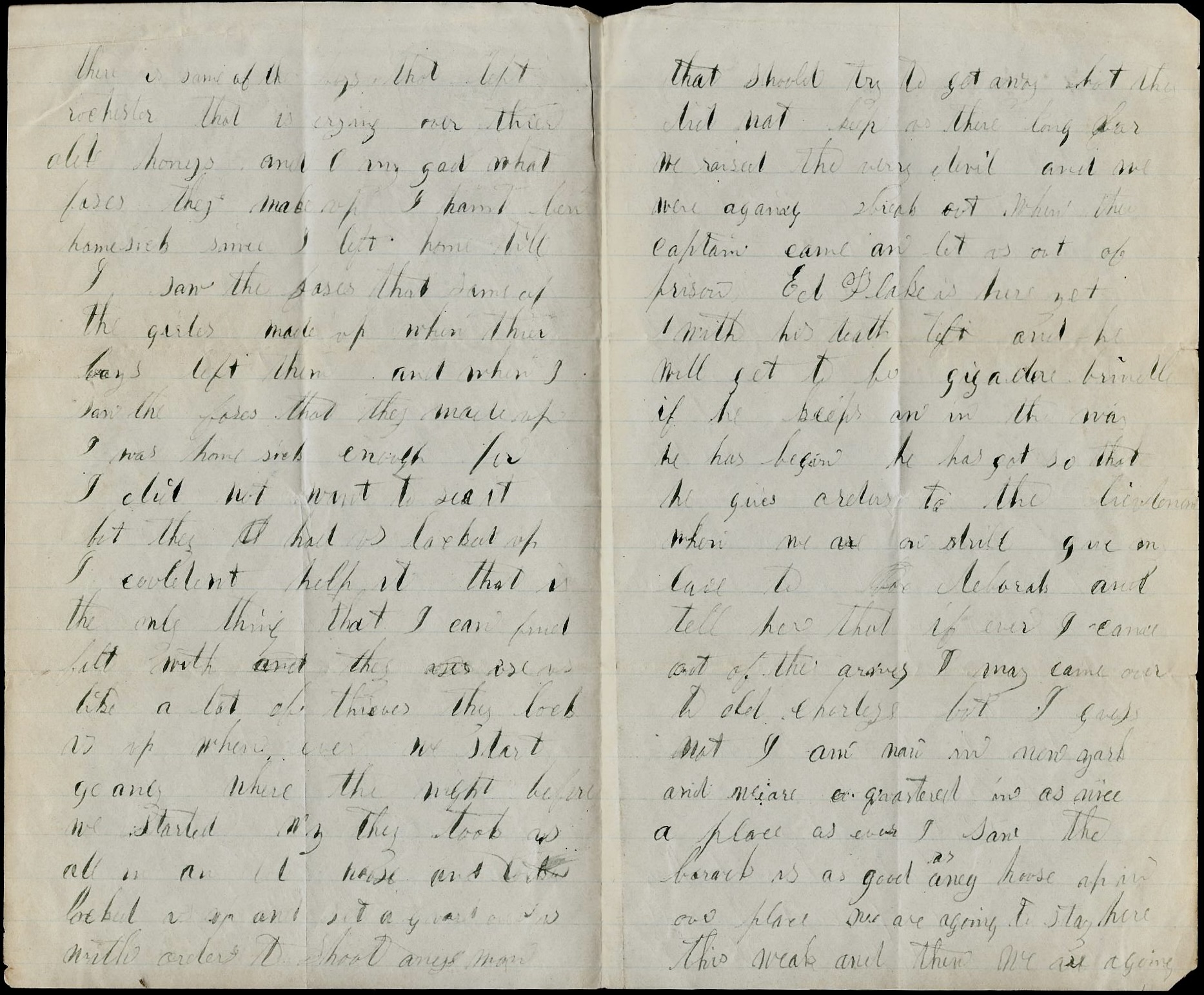 1864: George W. Patterson to Friend Sarah | Spared & Shared 23
