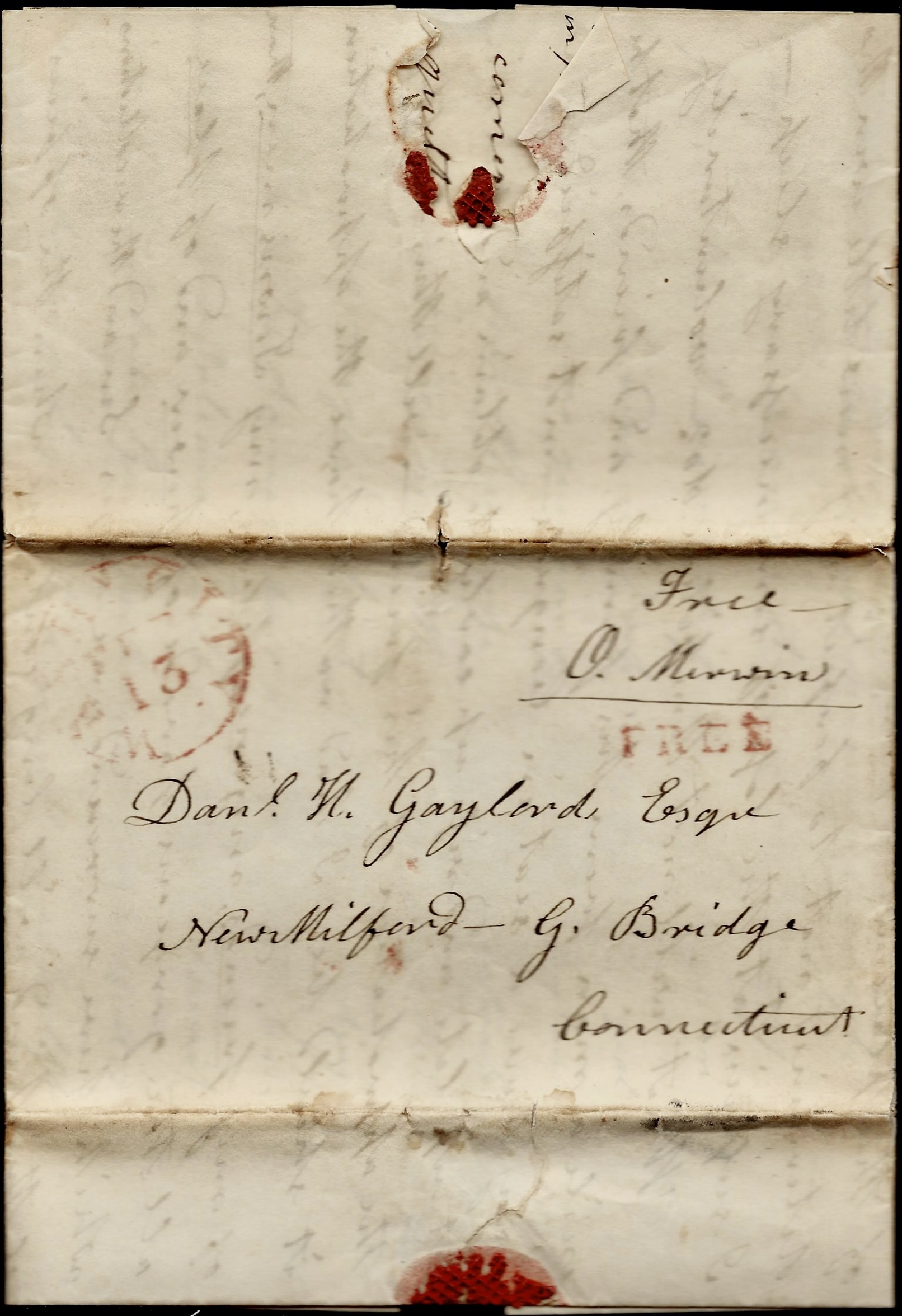 1828: Orange Merwin to Daniel H. Gaylord | Spared & Shared 23