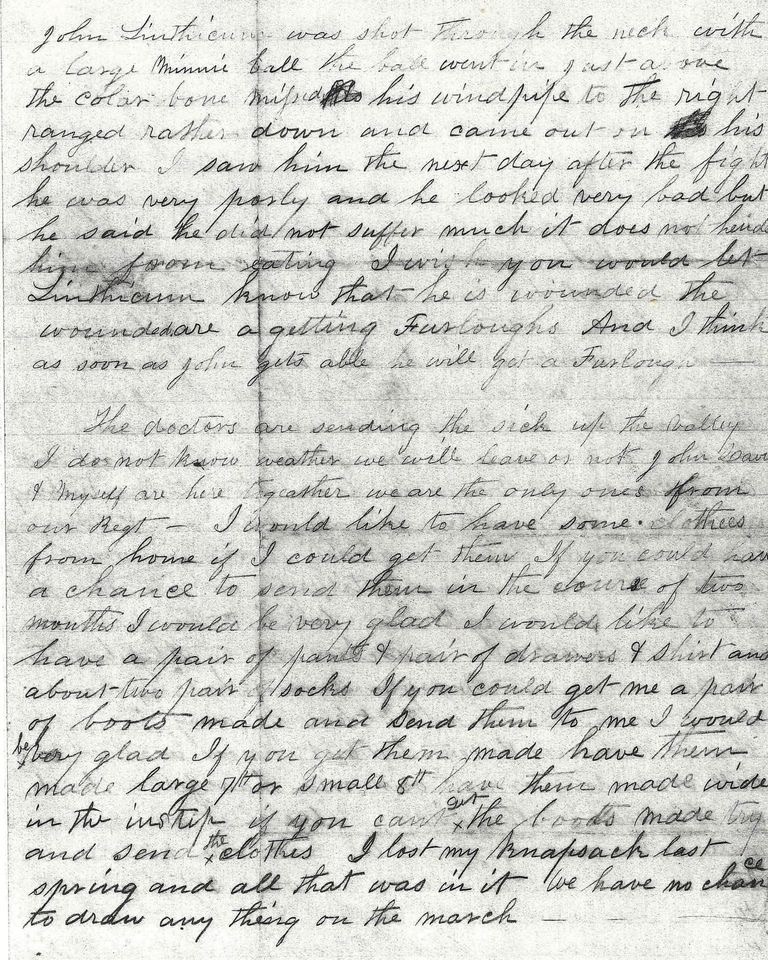1862: Emanuel Cowger to Jacob and Sarah (Dice) Cowger | Spared & Shared 23