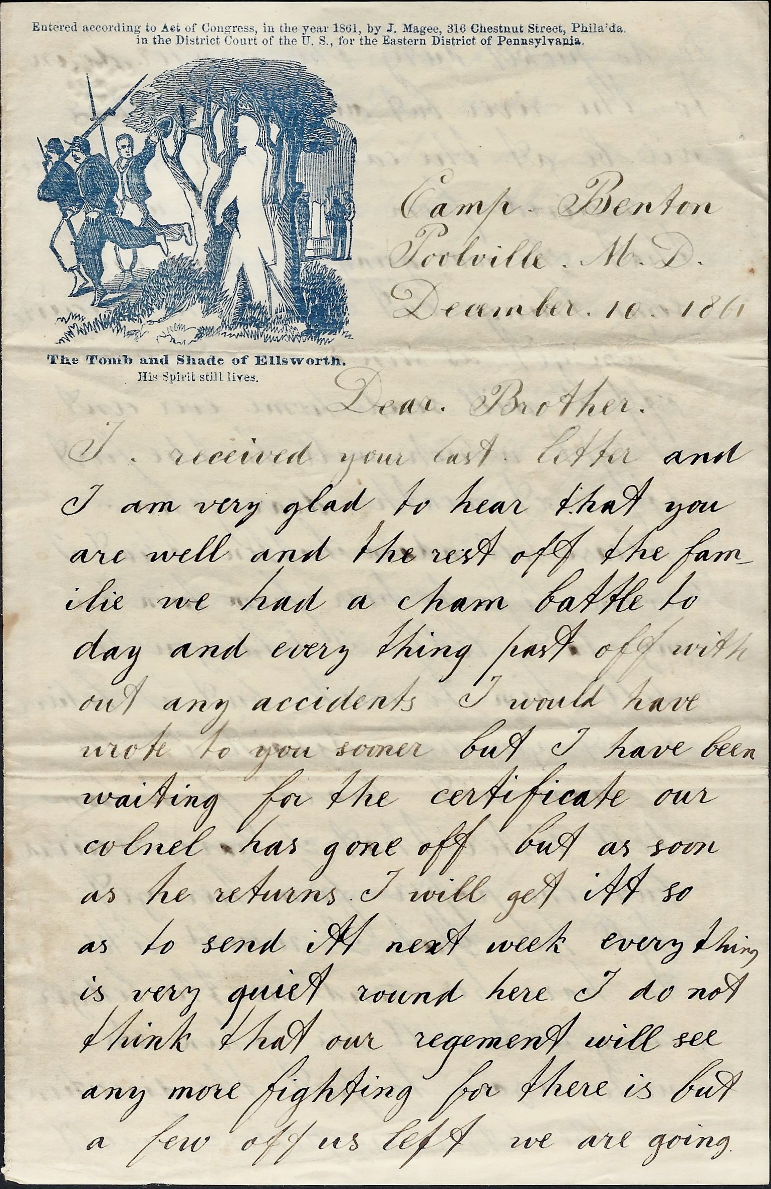 1861: Samuel Hamilton to John Hamilton | Spared & Shared 23