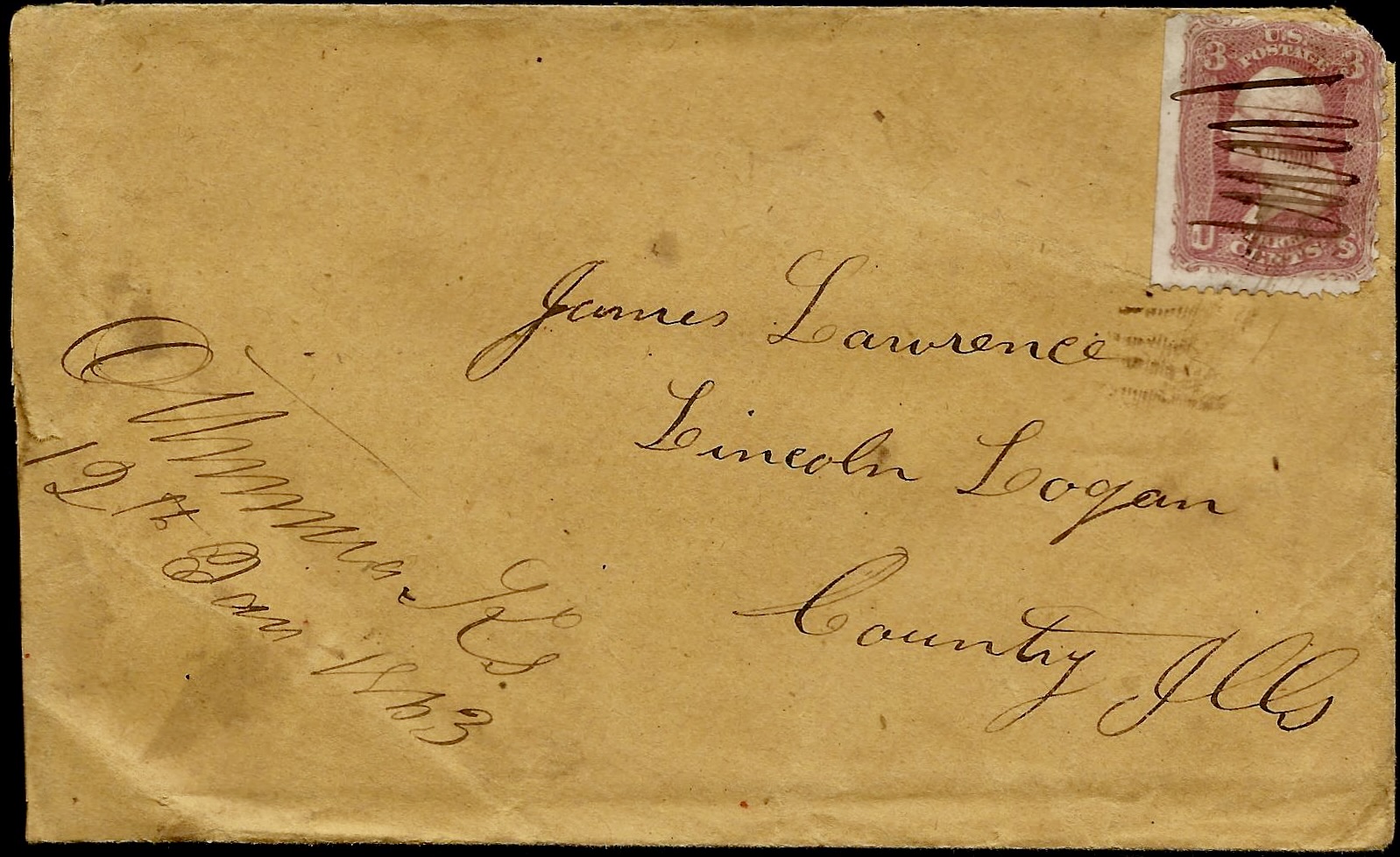 1863: Granville Griffith to James Lawrence | Spared & Shared 23