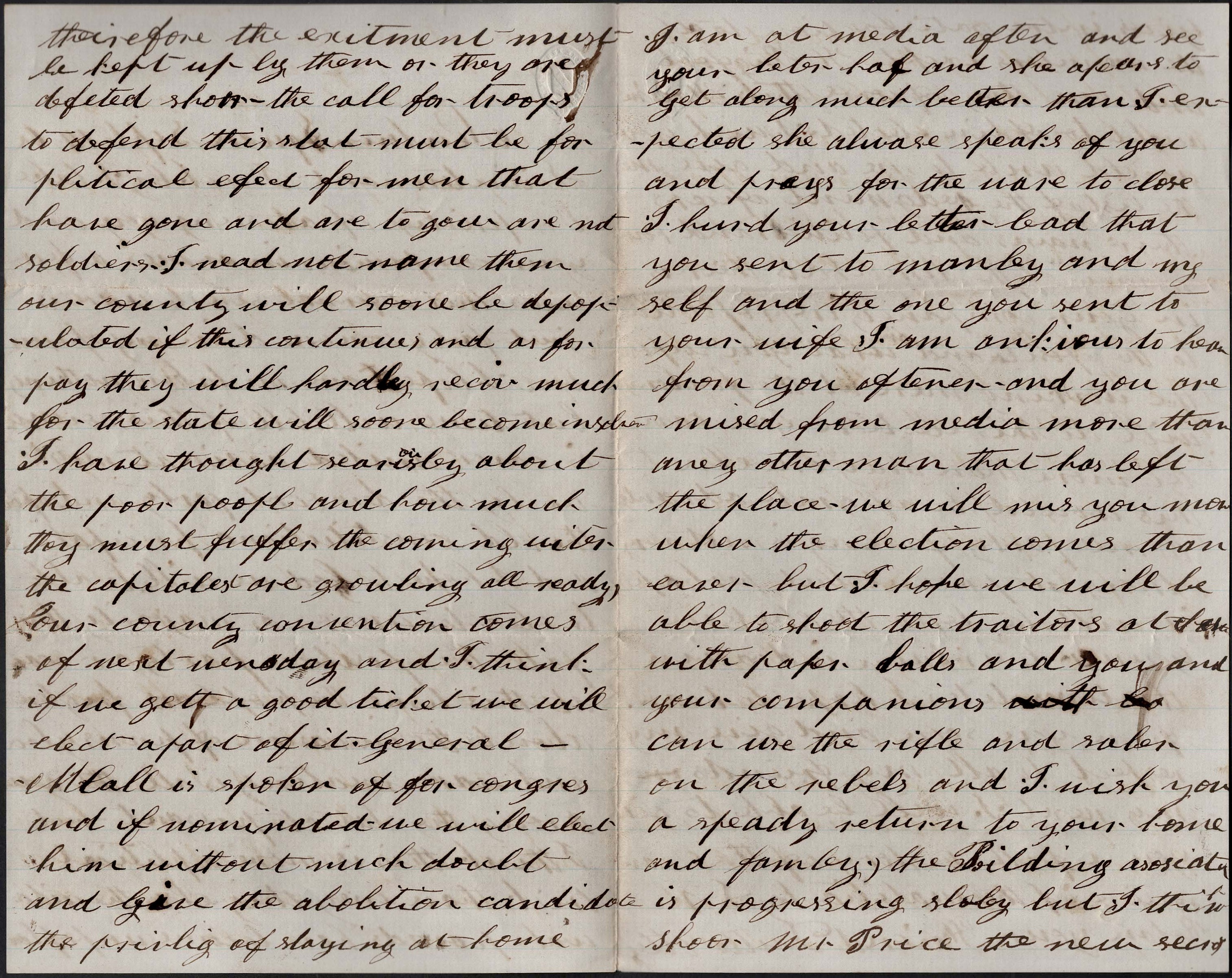 1862: Dutton Otley to Ralph Buckley | Spared & Shared 23