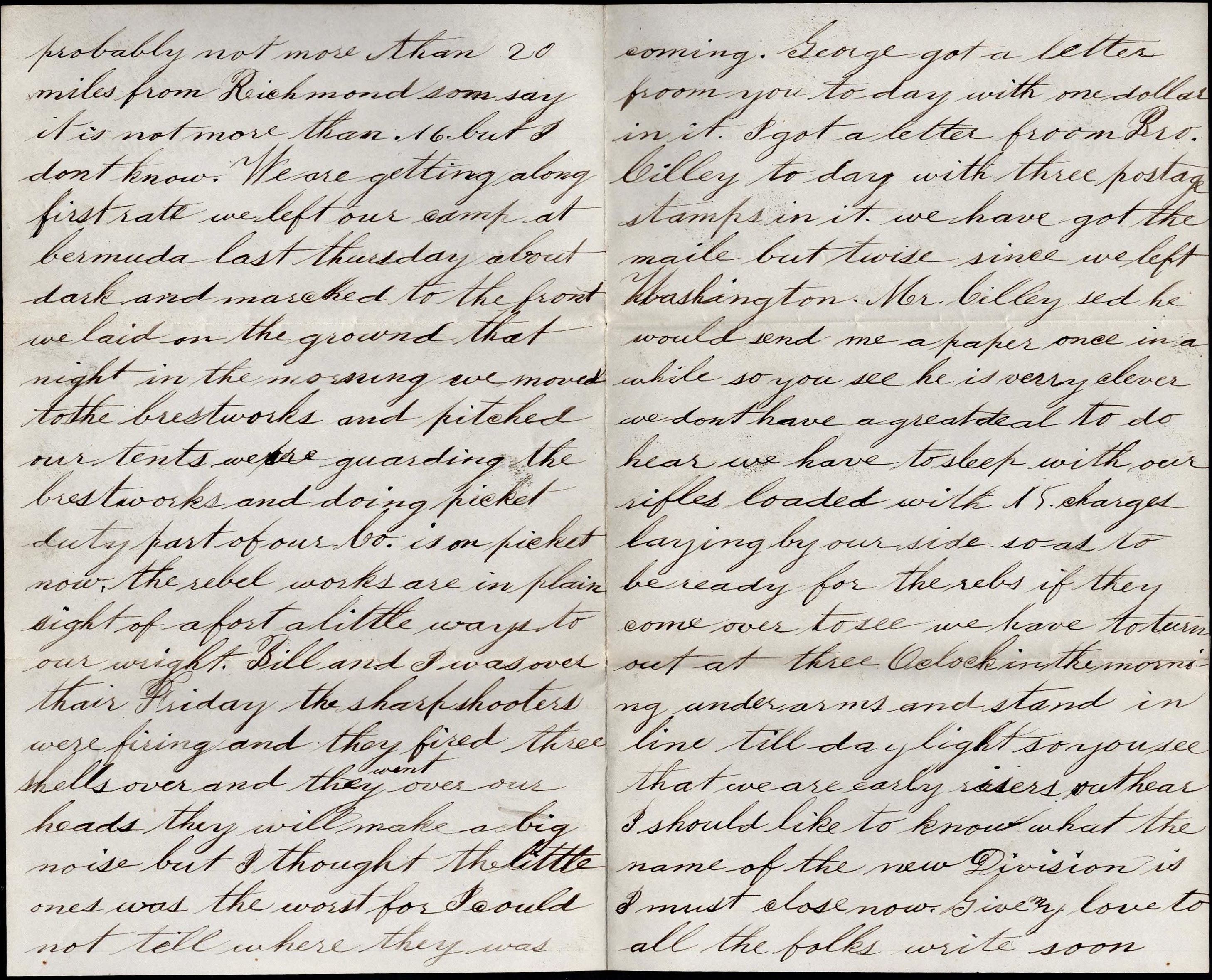 1864: William Gage Besse to Lucy (Woodcock) Besse | Spared & Shared 23