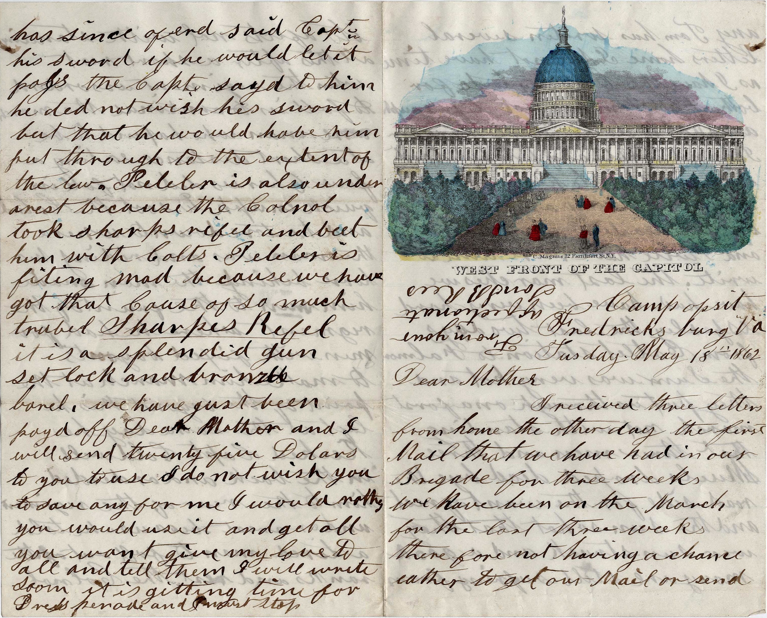 1862: Samuel Borrowe Rees to Catherine (Hallett) Rees | Spared & Shared 23