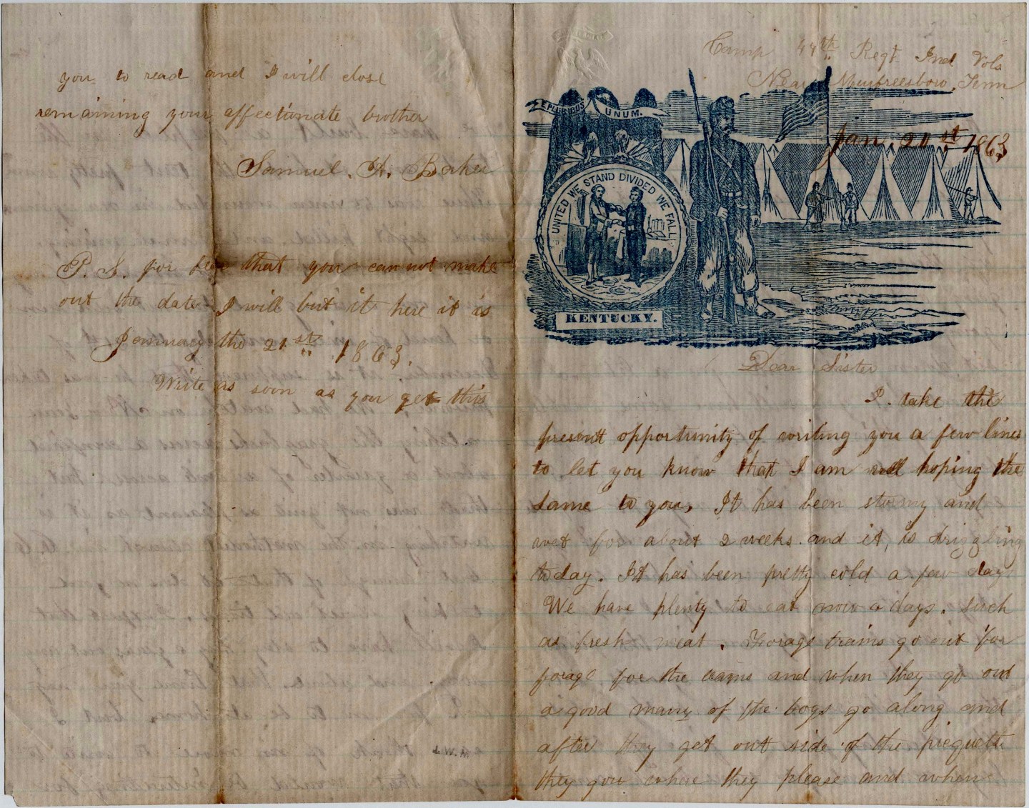 44th Indiana Infantry | Spared & Shared 23
