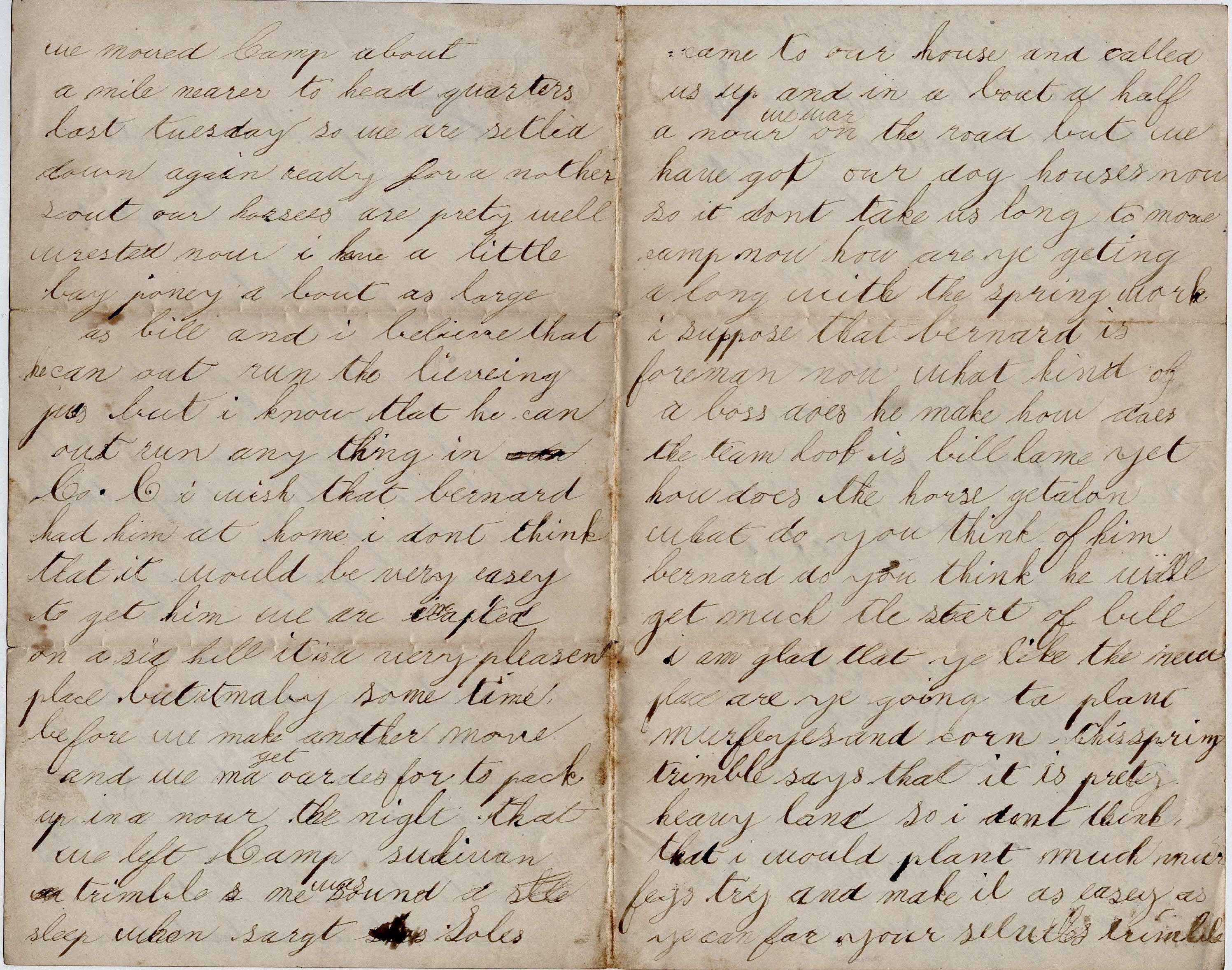 1864: James Burke to his Family | Spared & Shared 23