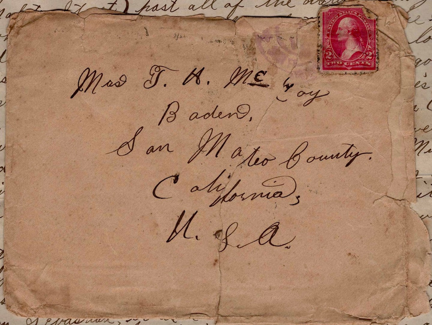 1898: James Harvey Knight to his Mother | Spared & Shared 23