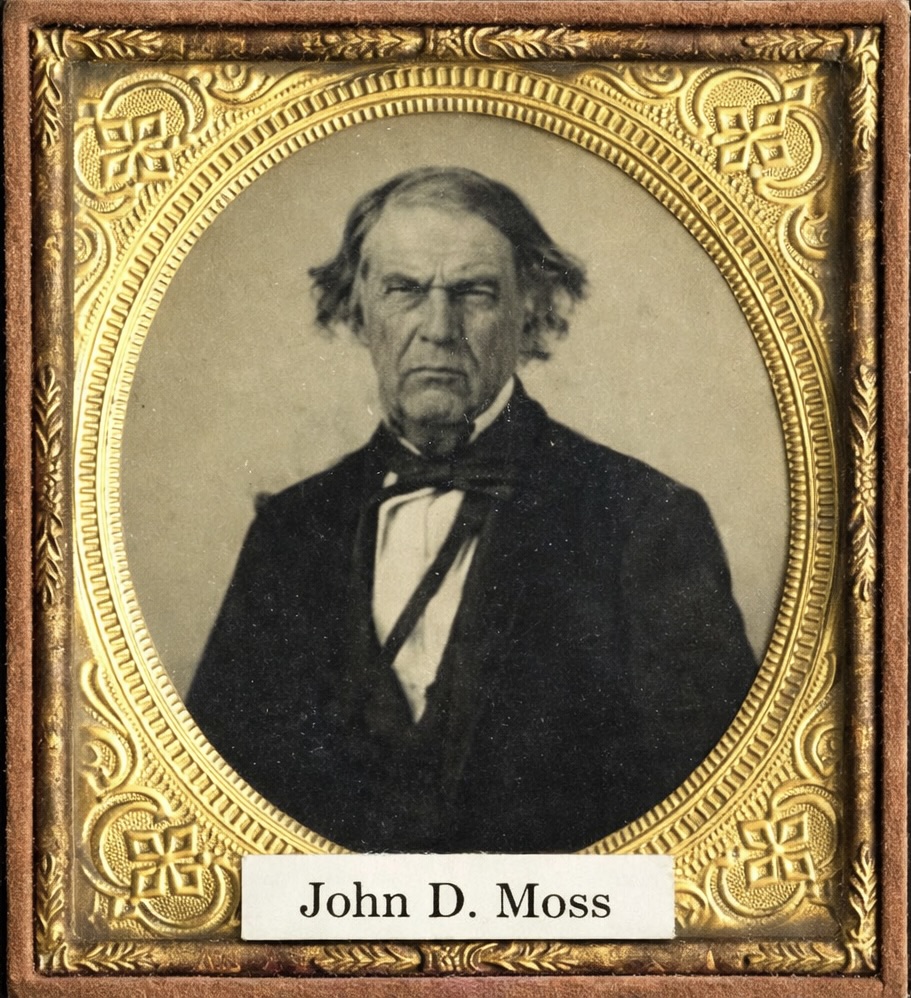 1861: John Dortch Moss to John Chesterfield “Goode” Moss | Spared ...
